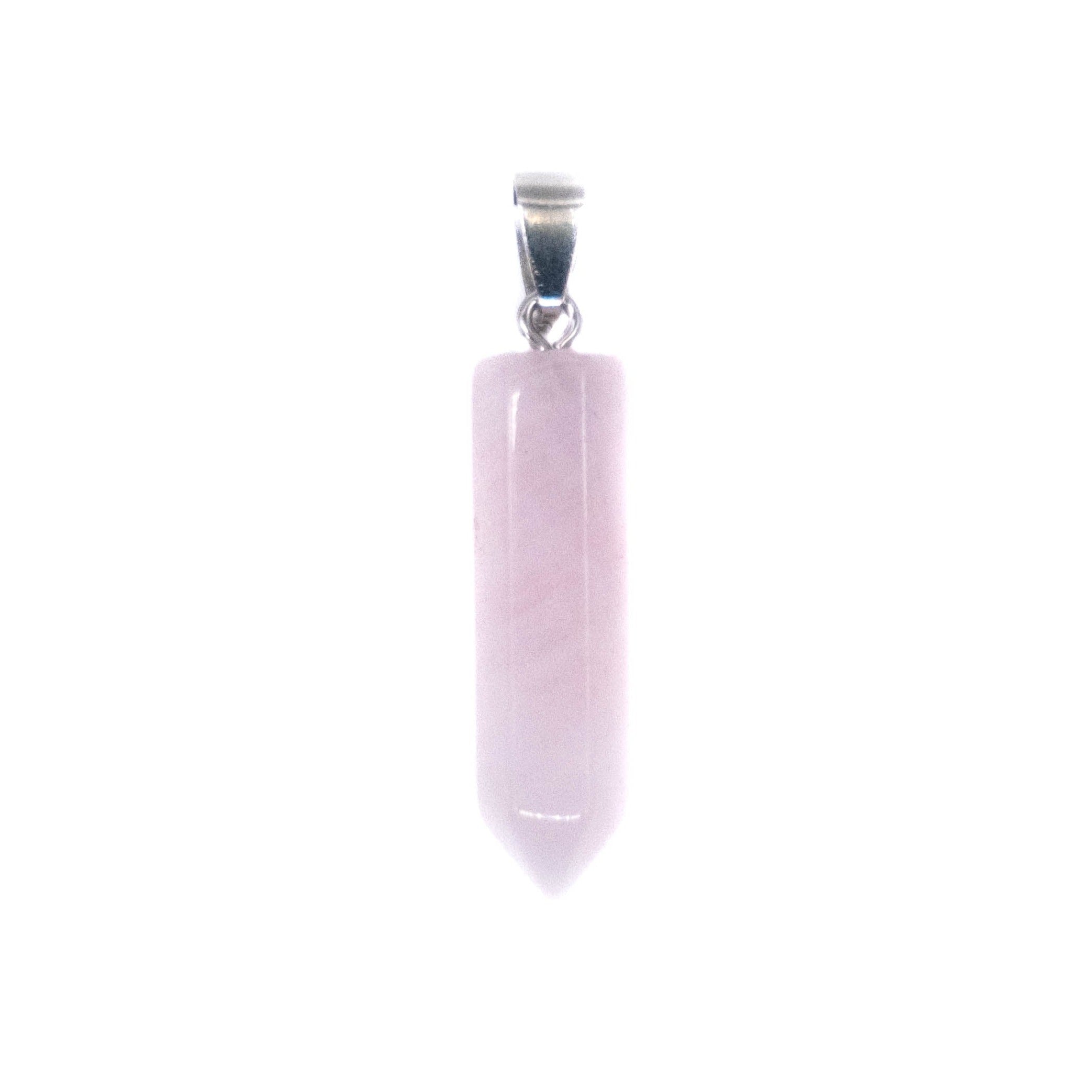 Charm Coven Rose Quartz Crystal Charm – Mysticum Luna Gothic Jewellery