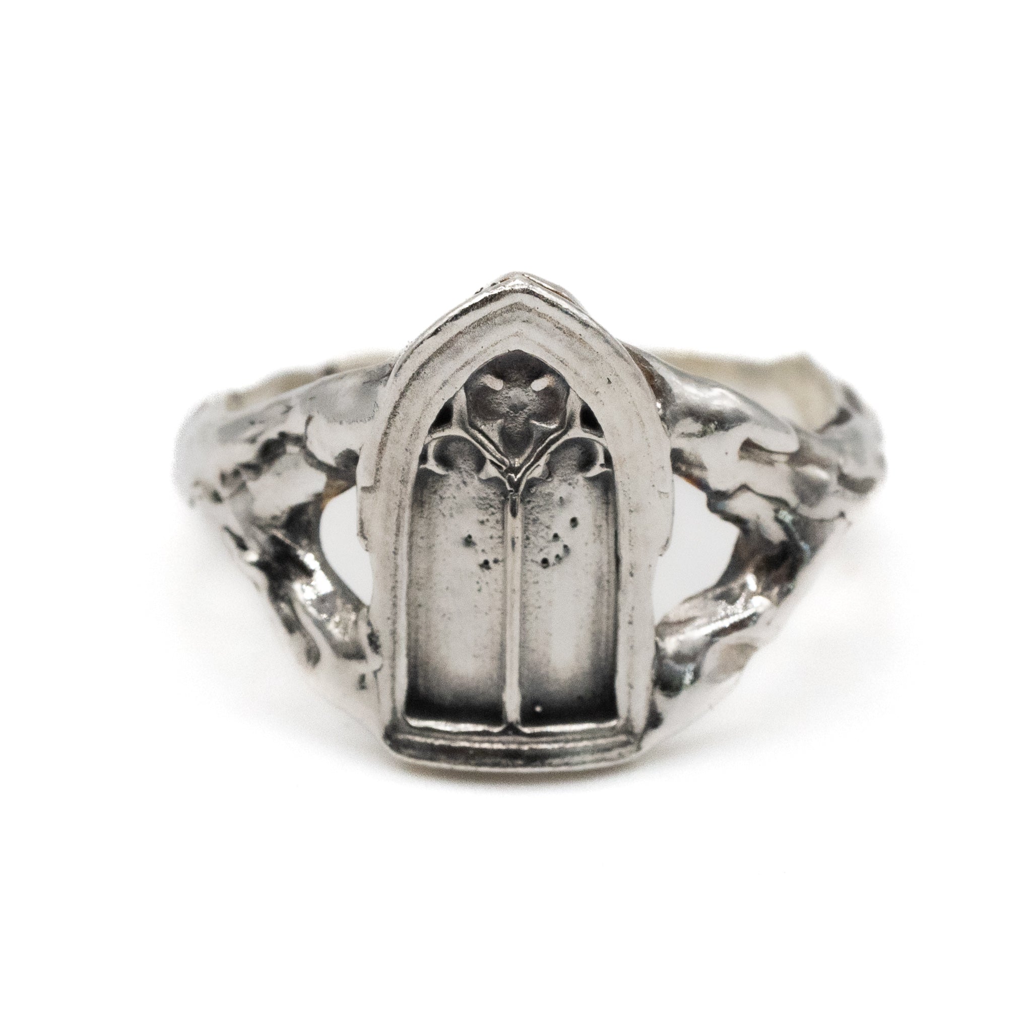 Church Window Ring - Size Q – Mysticum Luna Gothic Jewellery